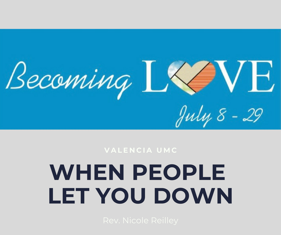 Becoming Love: When People Let You Down – NicoleReilley